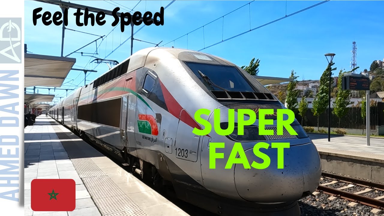 Riding World's 6th Fastest Train In Africa's | Africa's First High ...
