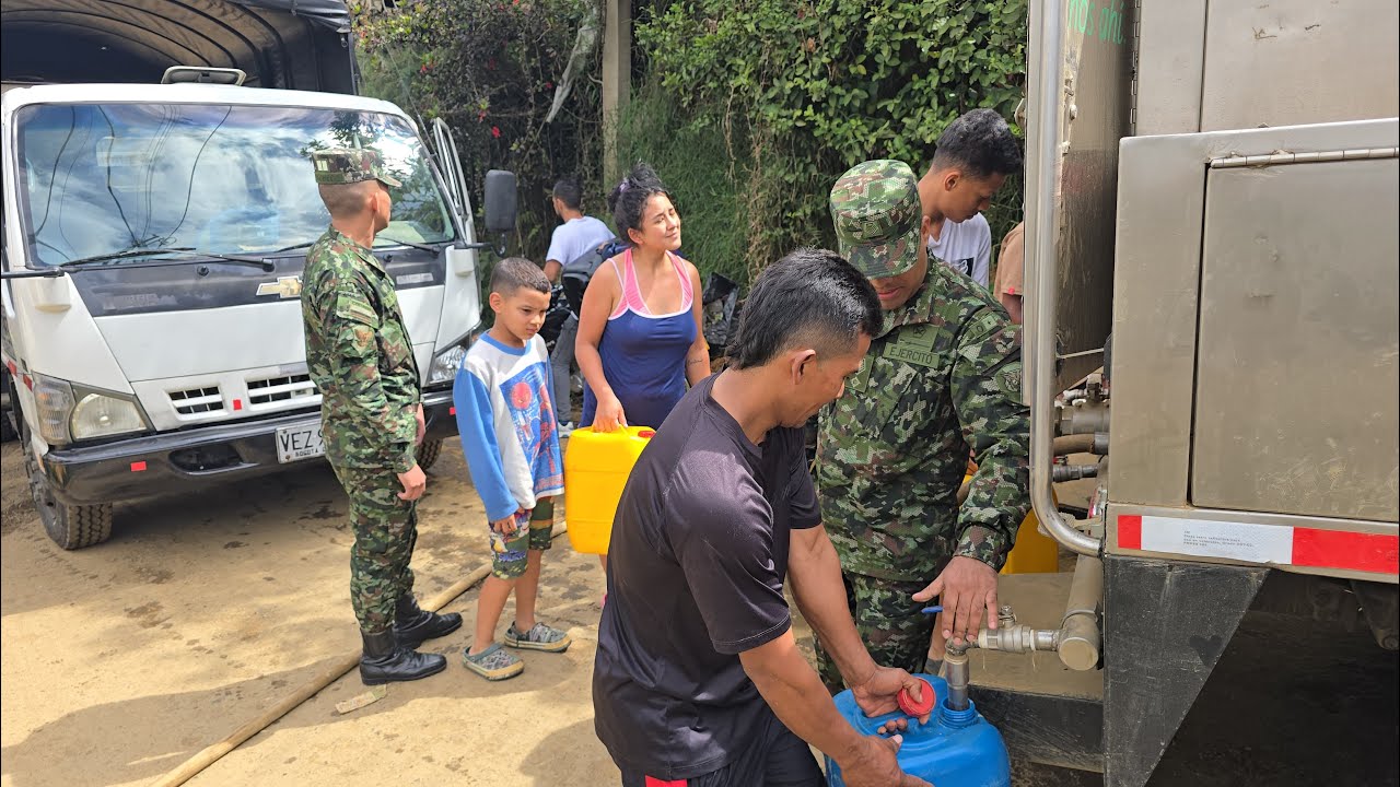 Ejército y Postobón llevan más de 5000 litros de agua potable a ...
