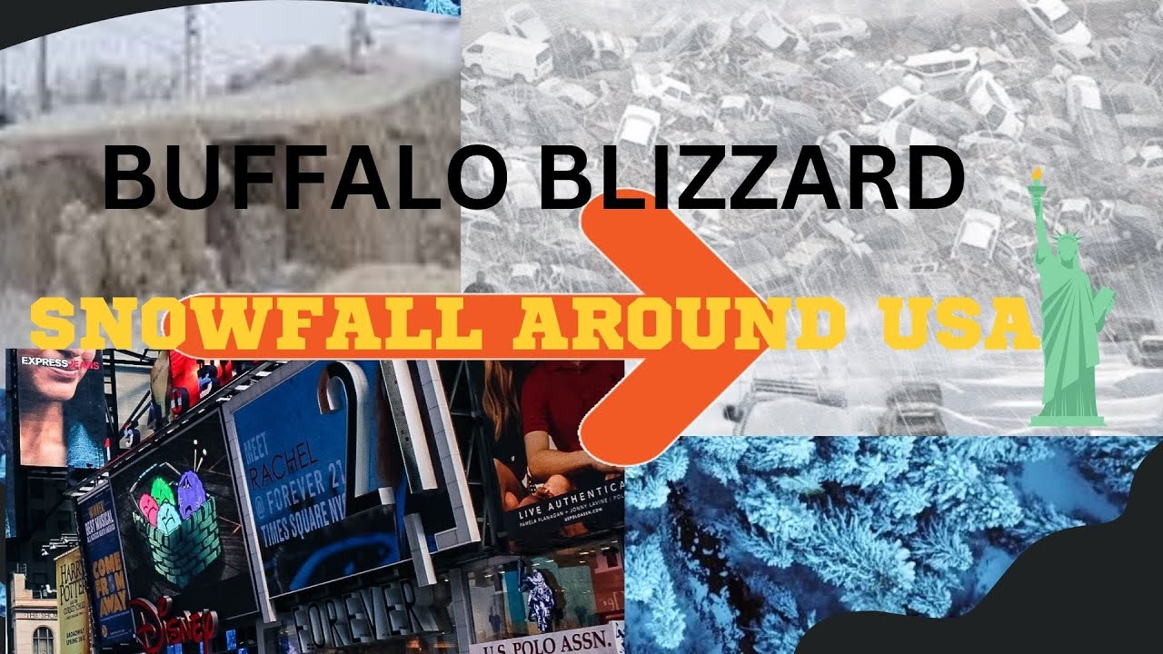 Buffalo New York Blizzard Record snowfall in the US - YouTube