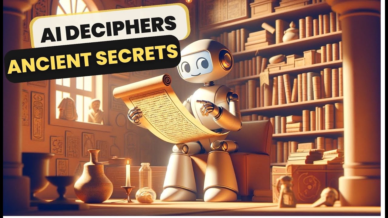 AI Unlocks the Past: Deciphering Ancient Text - YouTube