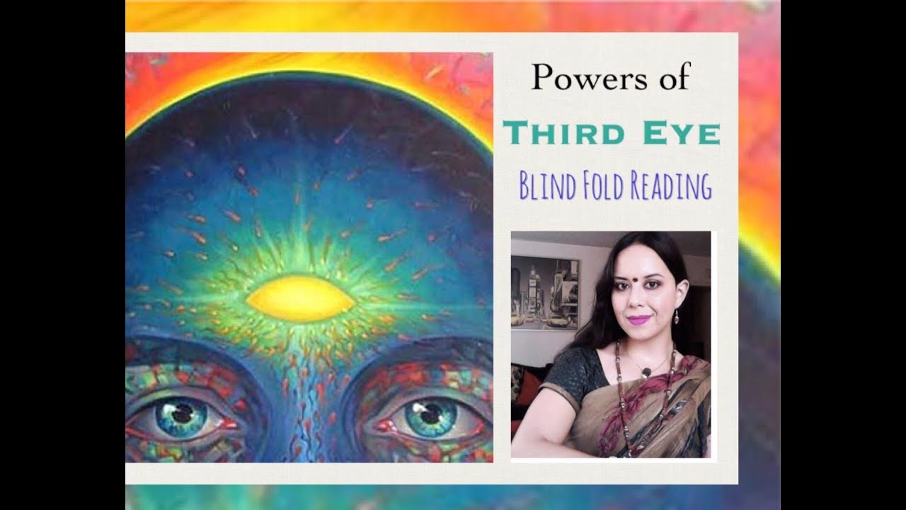 Powers of the Third Eye: Blind Fold Reading / Ways To Activate and Use ...