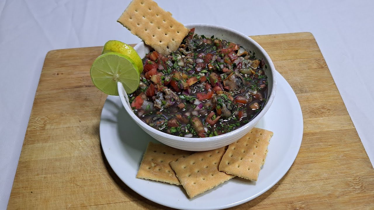 !!😳😋 Cóctel de CONCHAS sabor Salvadoreño!! #comidareconfortante #fresca ...