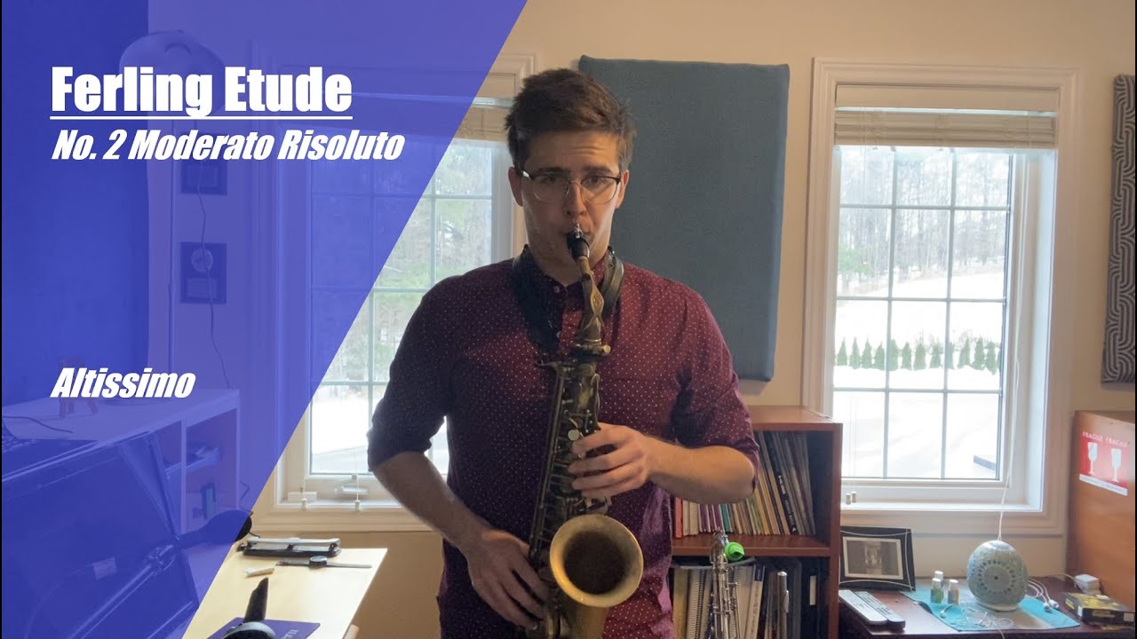 Ferling Etude No. 2 8va - YouTube