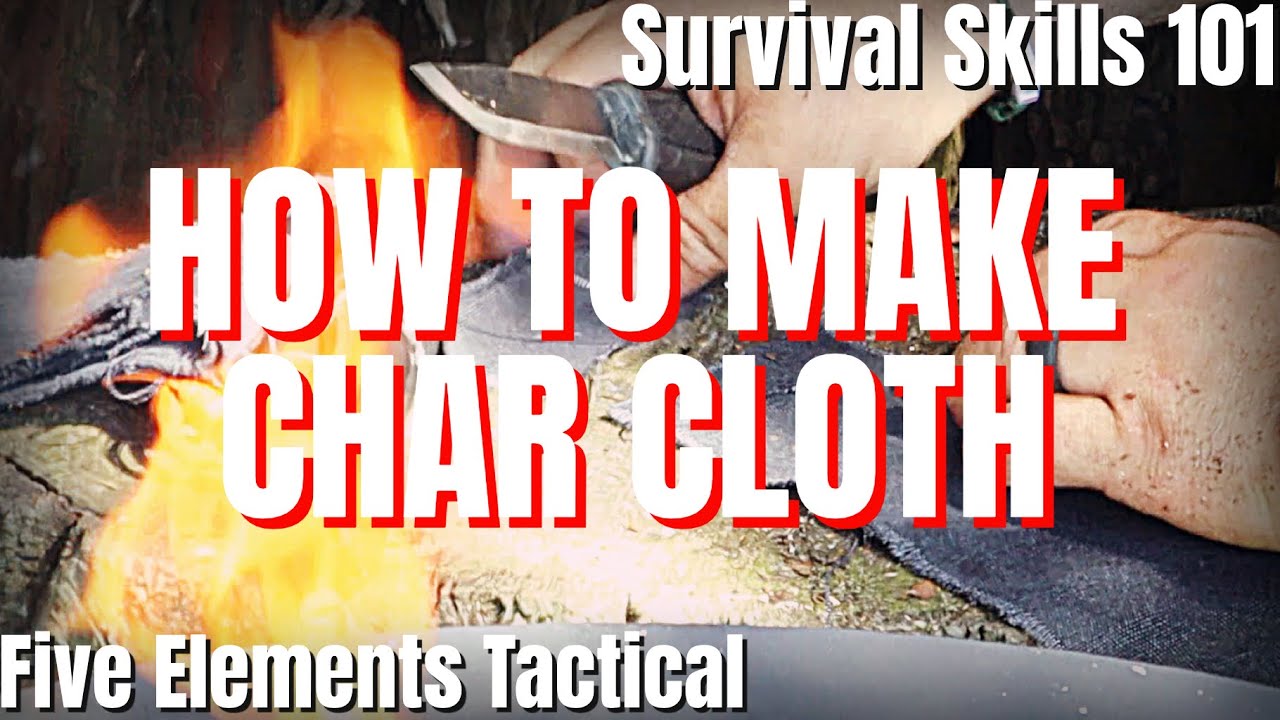 CHAR CLOTH - HOW TO MAKE CHAR - FIRE CRAFT, NEXT FIRE - - YouTube