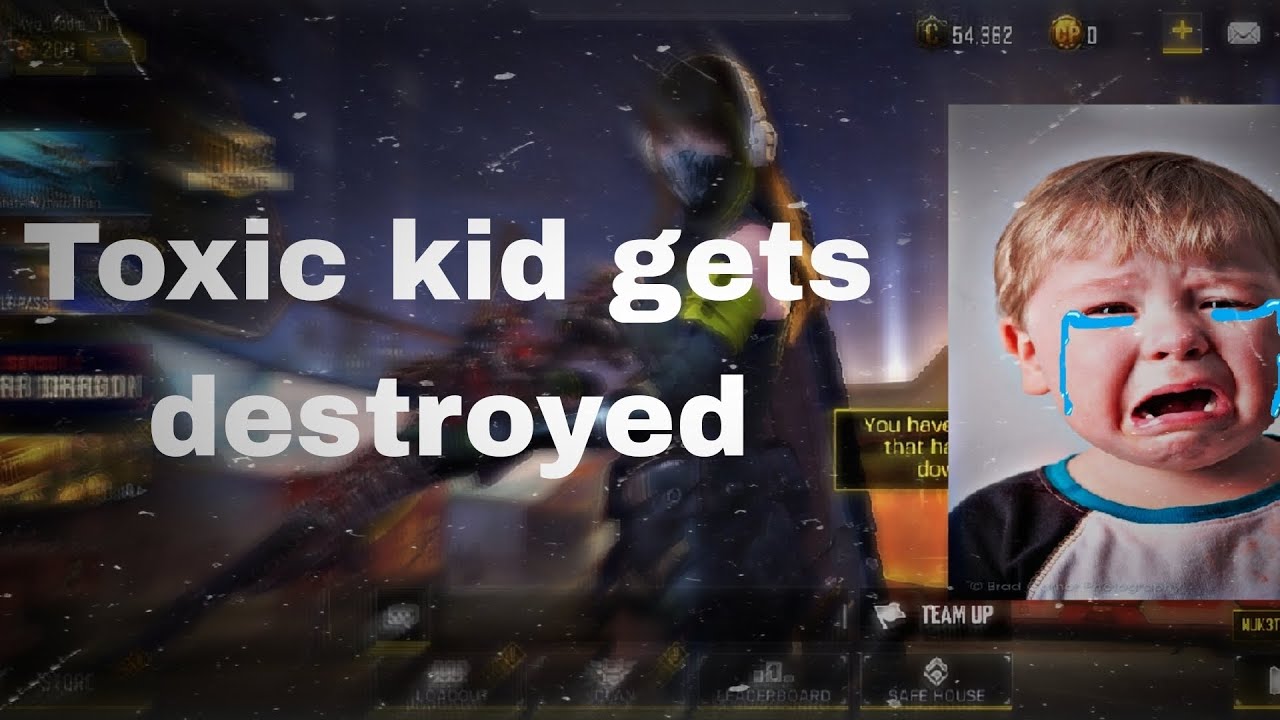 toxic kid gets destroyed - YouTube