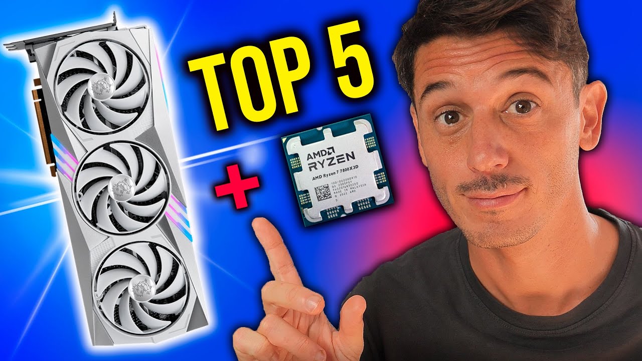 TOP 5 COMBOS CPU - GPU Gaming 2024 (Octubre) | Mejores Presupuestos PC ...