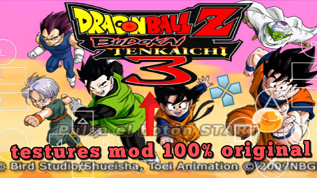 🤩INCRÍVEL! DBZ TTT MOD DRAGON BALL Z BT4 TESTURAS ORIGINAL BT3 & MAPAS ...