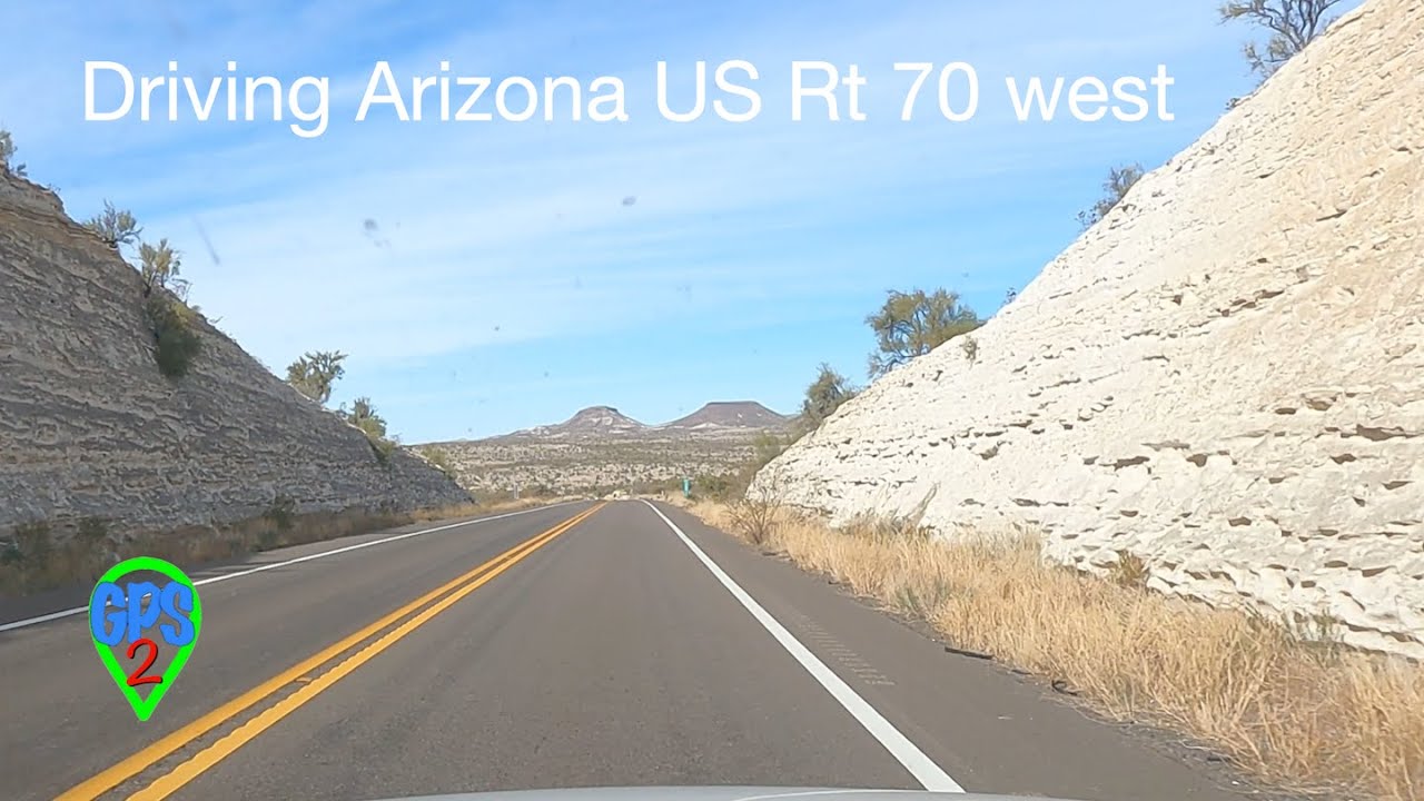 The Old West Highway - Driving US Rt 70 - Arizona | Solo RV Travel and ...