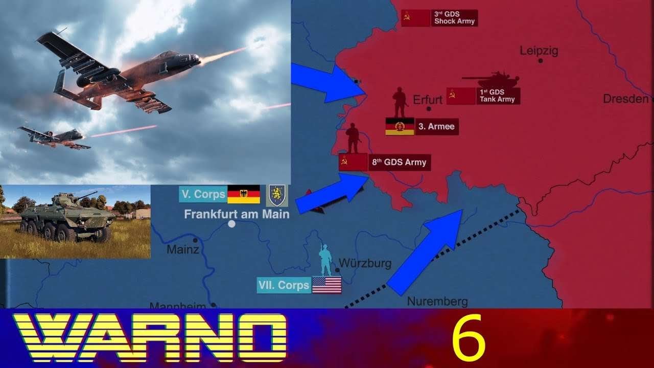 SOUDRUZI Z NDR SE HROUTÍ! | WARNO Campaign - Bruderkrieg #6 (NATO ...