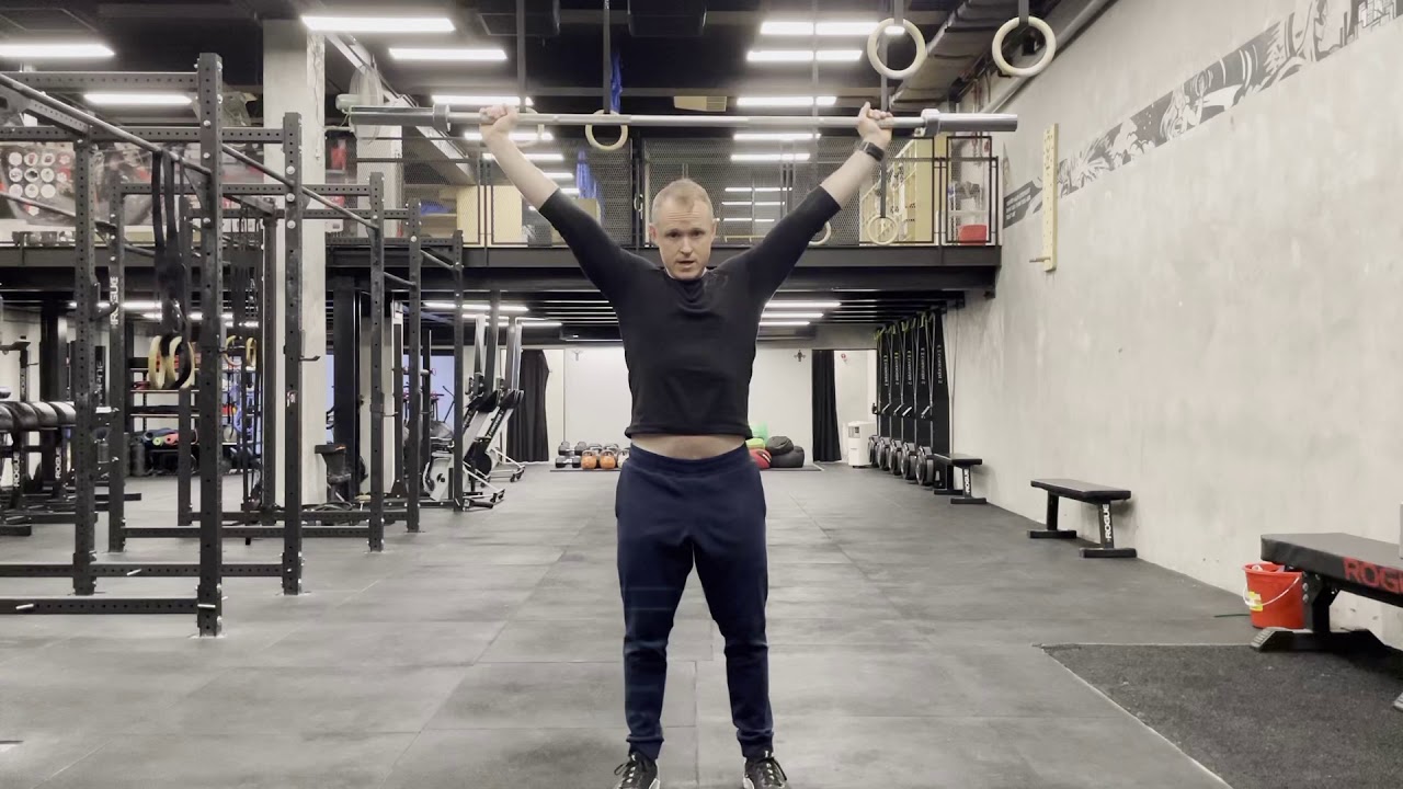 Overhead Side Bend - YouTube