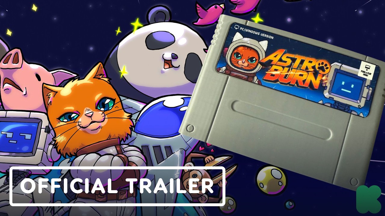 Astro Burn - Official Physical Edition Kickstarter Trailer - YouTube