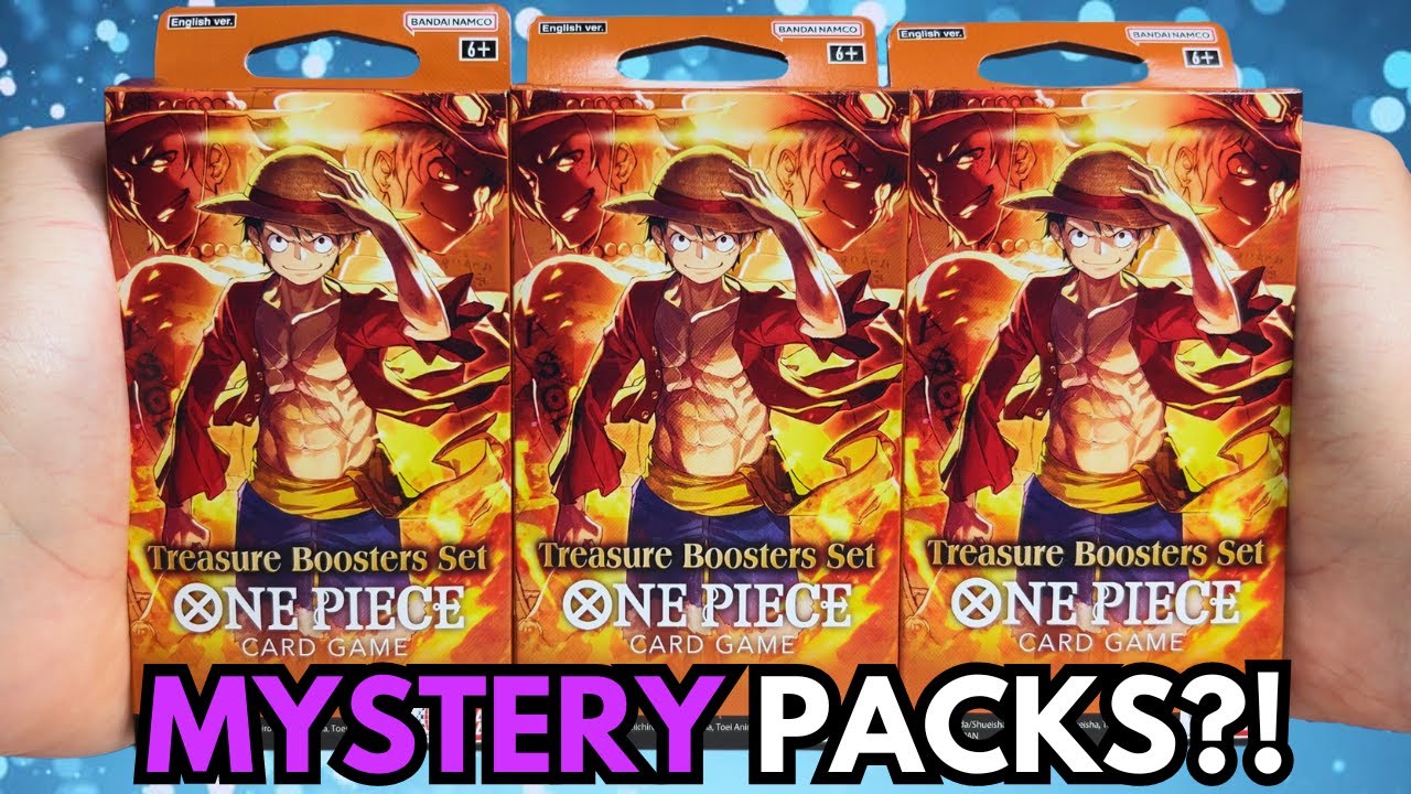 I OPENED THE ONE PIECE CARD GAME TREASURE BOOSTER SET MYSTERY PACKS ...