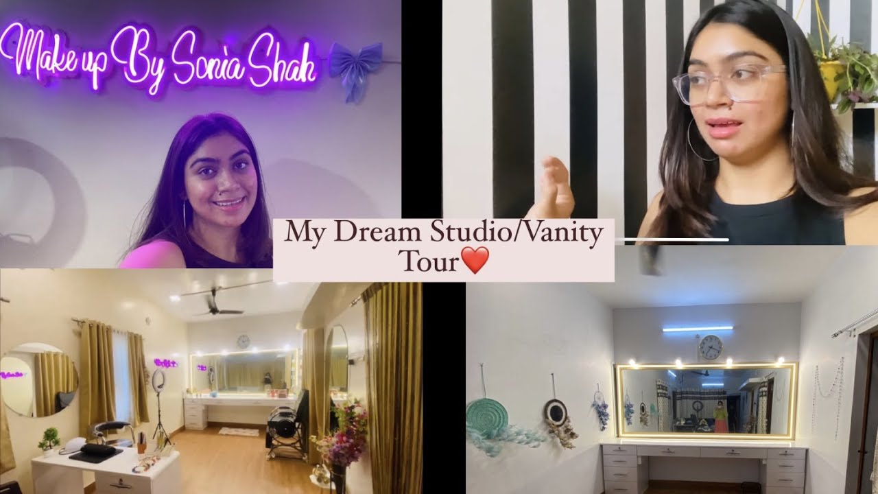 My Dream Studio/Vanity Tour ️ - YouTube