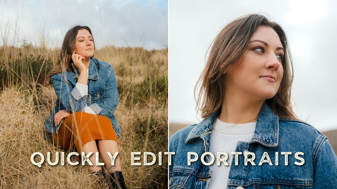 How To QUICKLY Edit PORTRAIT Photos In Lightroom - YouTube