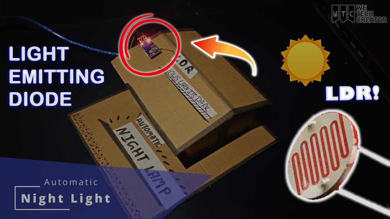How I Made DIY Autonomous Night Lamp with Arduino and LDR fun - by WTC ...