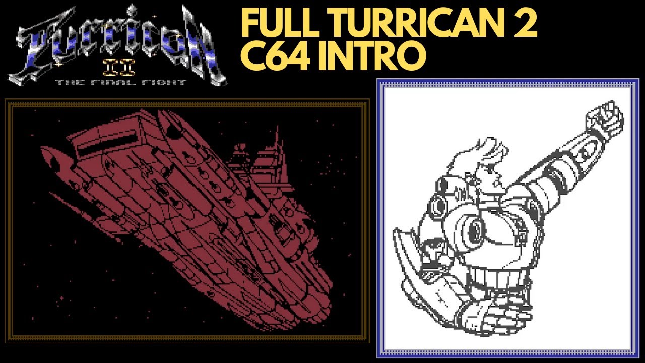 Turrican 2 The Final Fight - Full Game Intro (C64) - YouTube