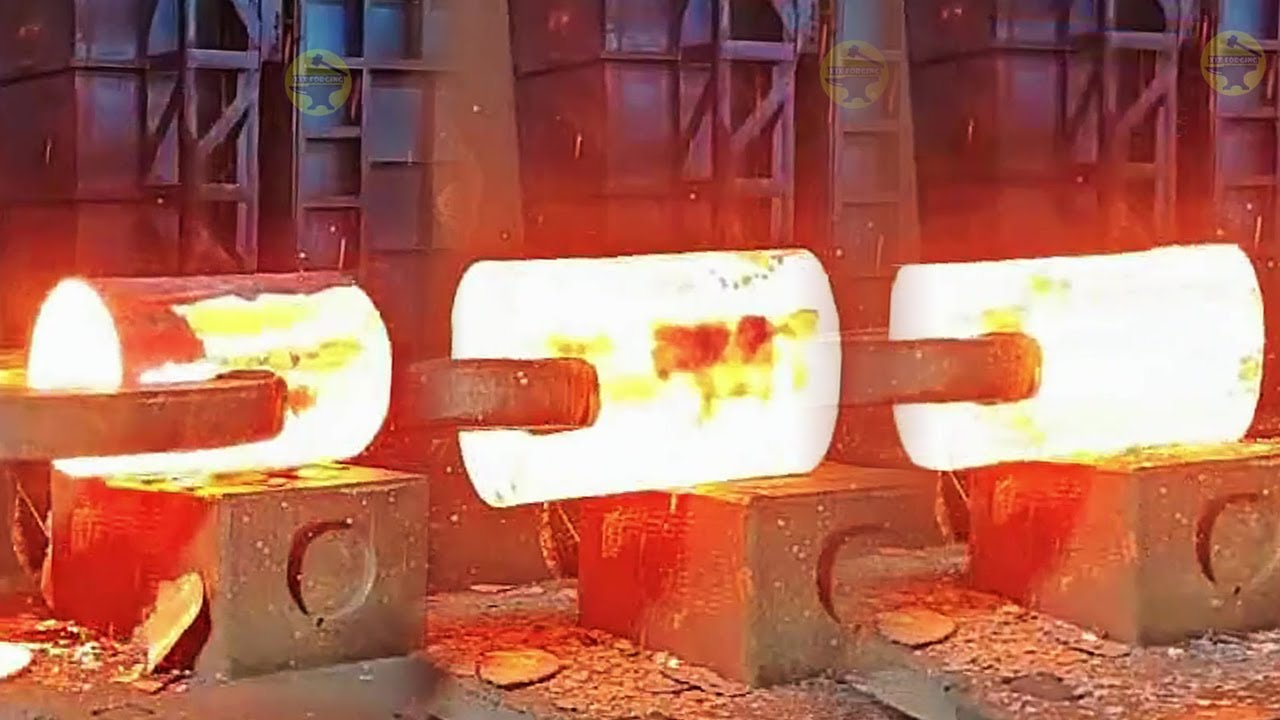 How To Professionally Forge Steel Billets EP1022 - YouTube