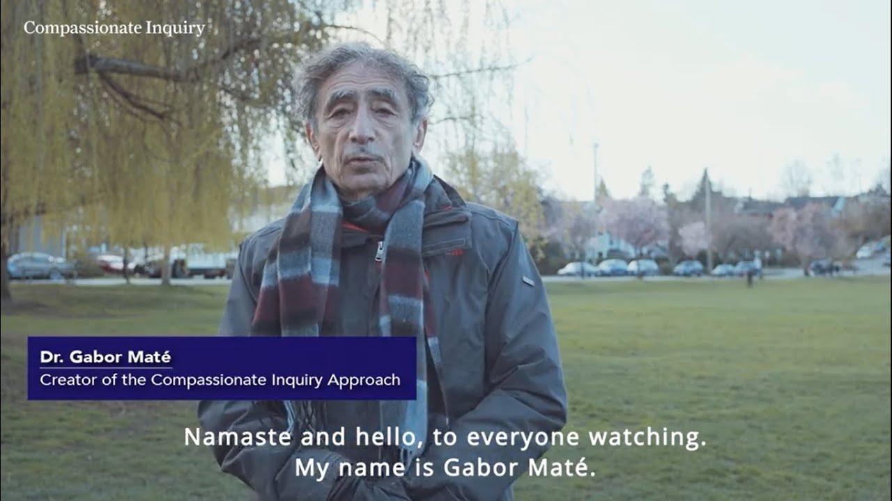 Compassionate Inquiry with Dr Gabor Mate and Sat Dharam Kaur ND - YouTube