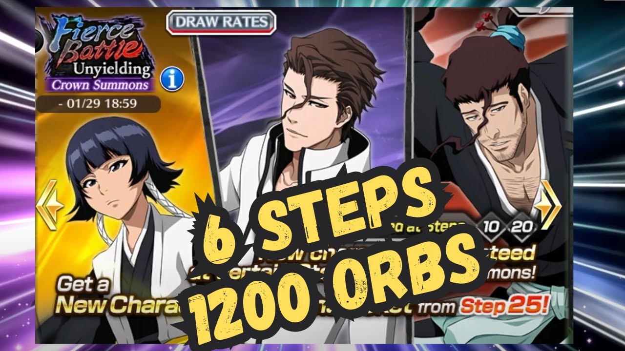 Fierce Battle Unyielding | Crown Summons | BLEACH BRAVE SOULS - YouTube