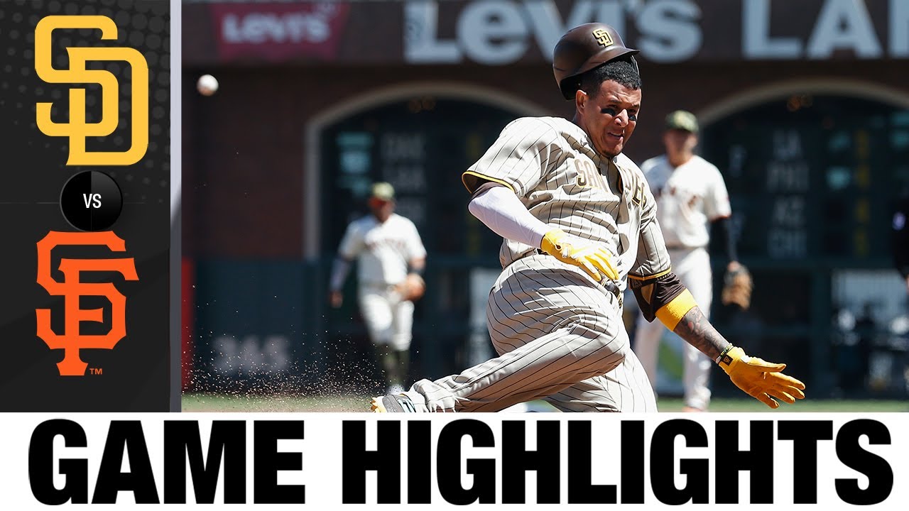 Padres vs. Giants Game Highlights (5/22/22) | MLB Highlights - YouTube