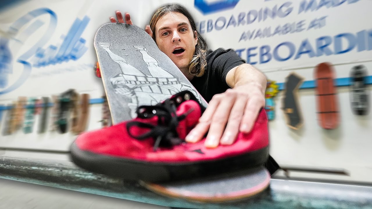 UZI DOES HIS CRAZIEST HAND RAIL TRICK! - YouTube