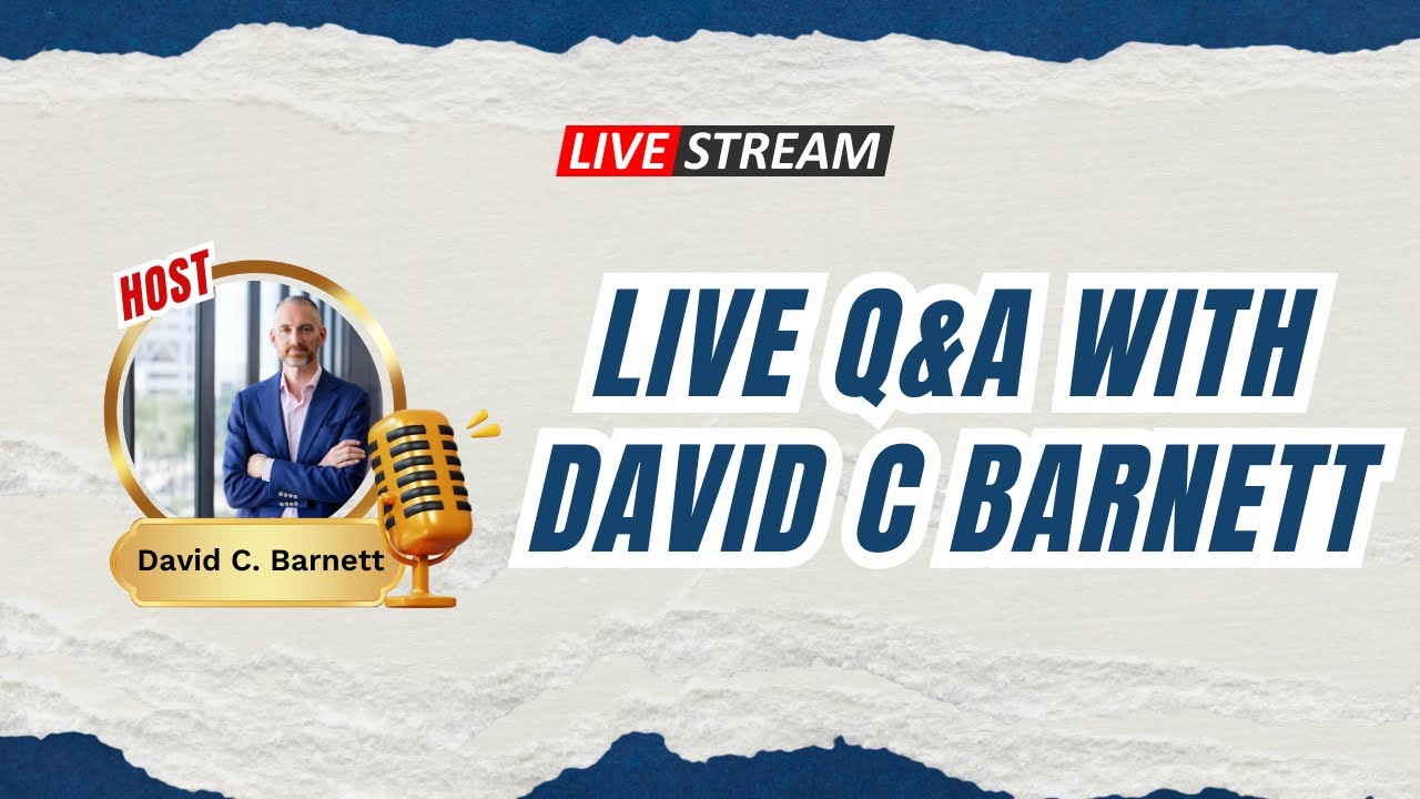 Live Q&A with David C Barnett - YouTube
