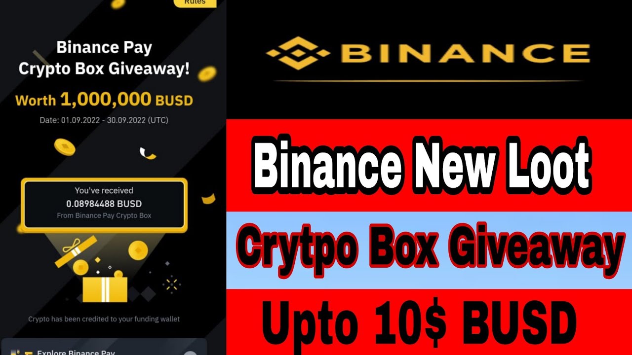 Instant 3$ BUSD কুপ।। Binance New Offer।। Binance crypto box BUSD Offer || unlimited trick ...