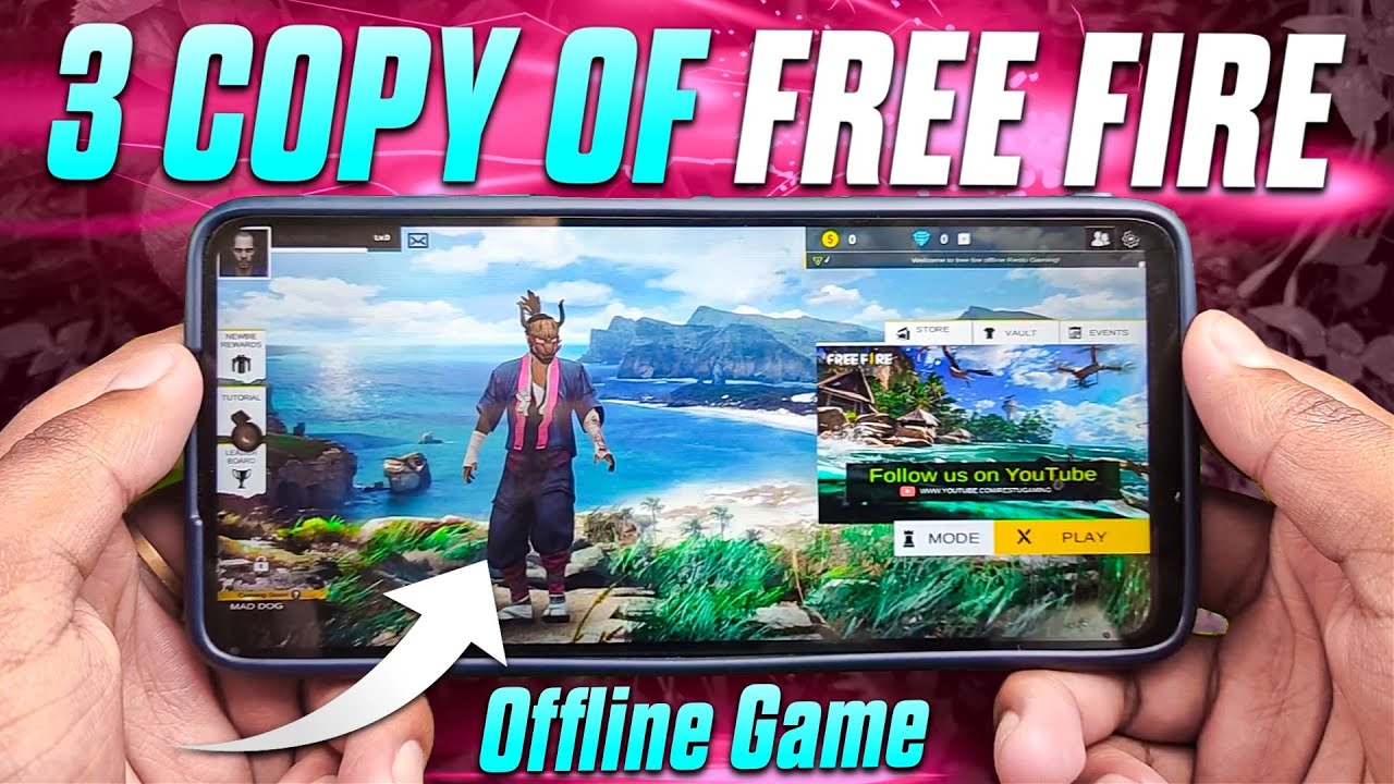 3 Best Full Copy Games Of Free Fire (Offline) - YouTube