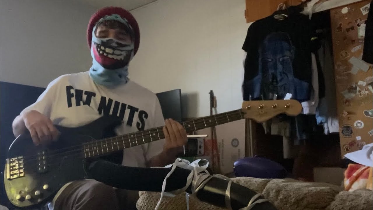 Teenage Disaster, BLCKK - MASK [Bass Cover] - YouTube