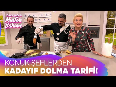 Erzurum Kadayıf Dolma nasıl yapılır? - Zahide Yetiş ile Mutfak Bahane 2 Aralık 2021