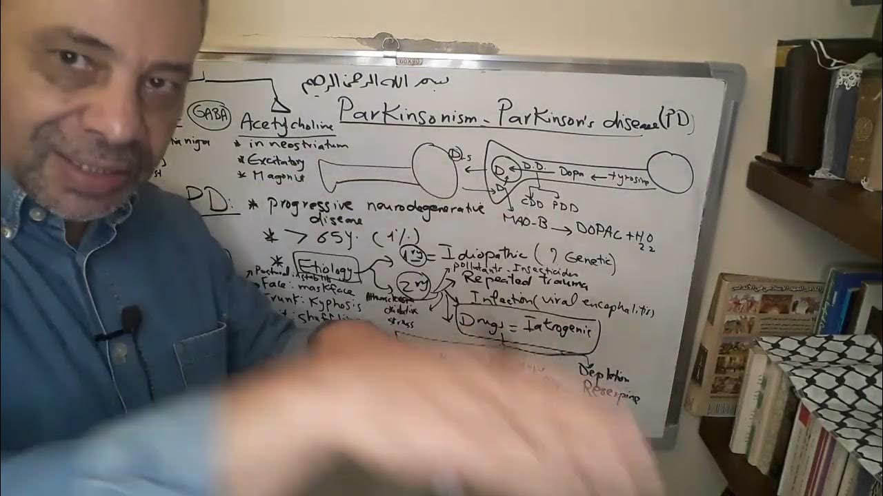 Module 310 - Lecture 17 - Part 2: Parkinsonism (introduction) and antiparkinsonian drugs (L-dopa ...
