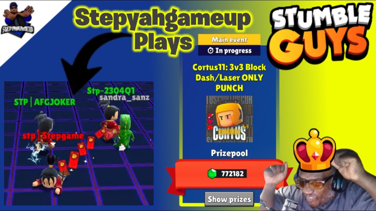 stumble guys viral tournament gameplay cortusc11 - YouTube