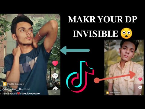 How to make your dp invisible || tik tok invisible dp || tik tok dp ...