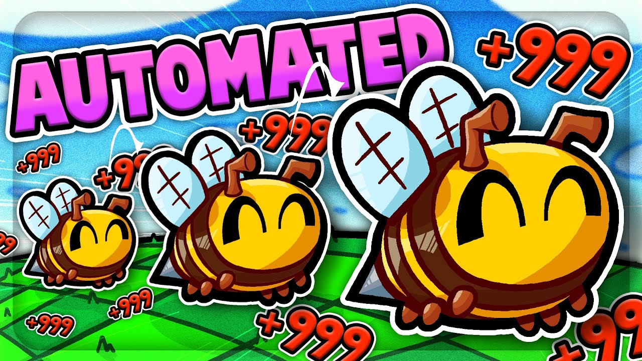 I Automated BEES To Build EVERYTHING - YouTube