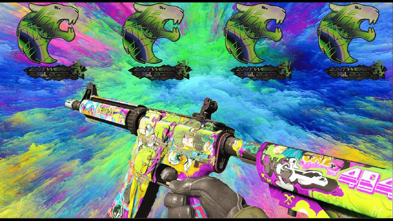 CS2 Skin Craft Showcase Ep15 M4A4 In Living Color - YouTube