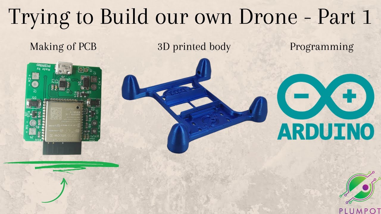 Trying to build our own Drone - Part 1 The PCB design in KiCad - YouTube