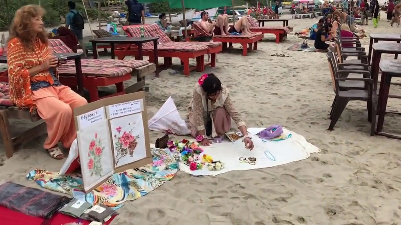 Goa Beach shop by Foreigners Part 2 - YouTube