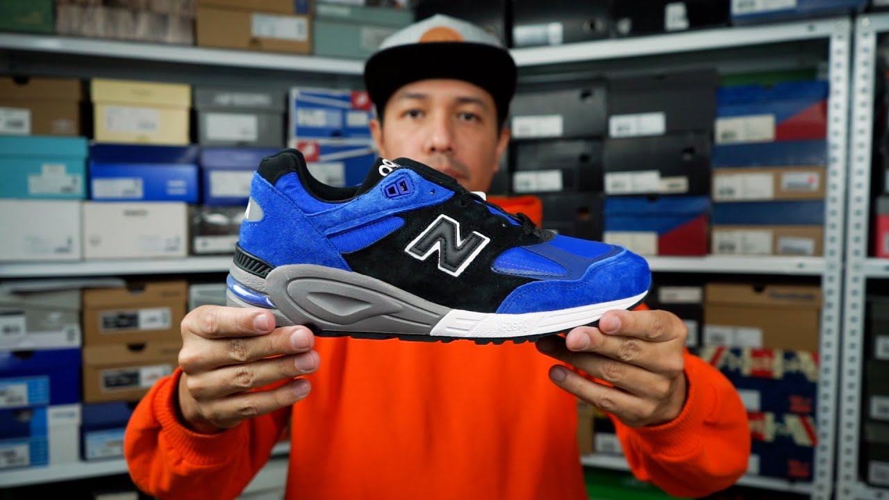 Terciopelo azul | New Balance 990 v2 "Made in Usa" Blue - YouTube
