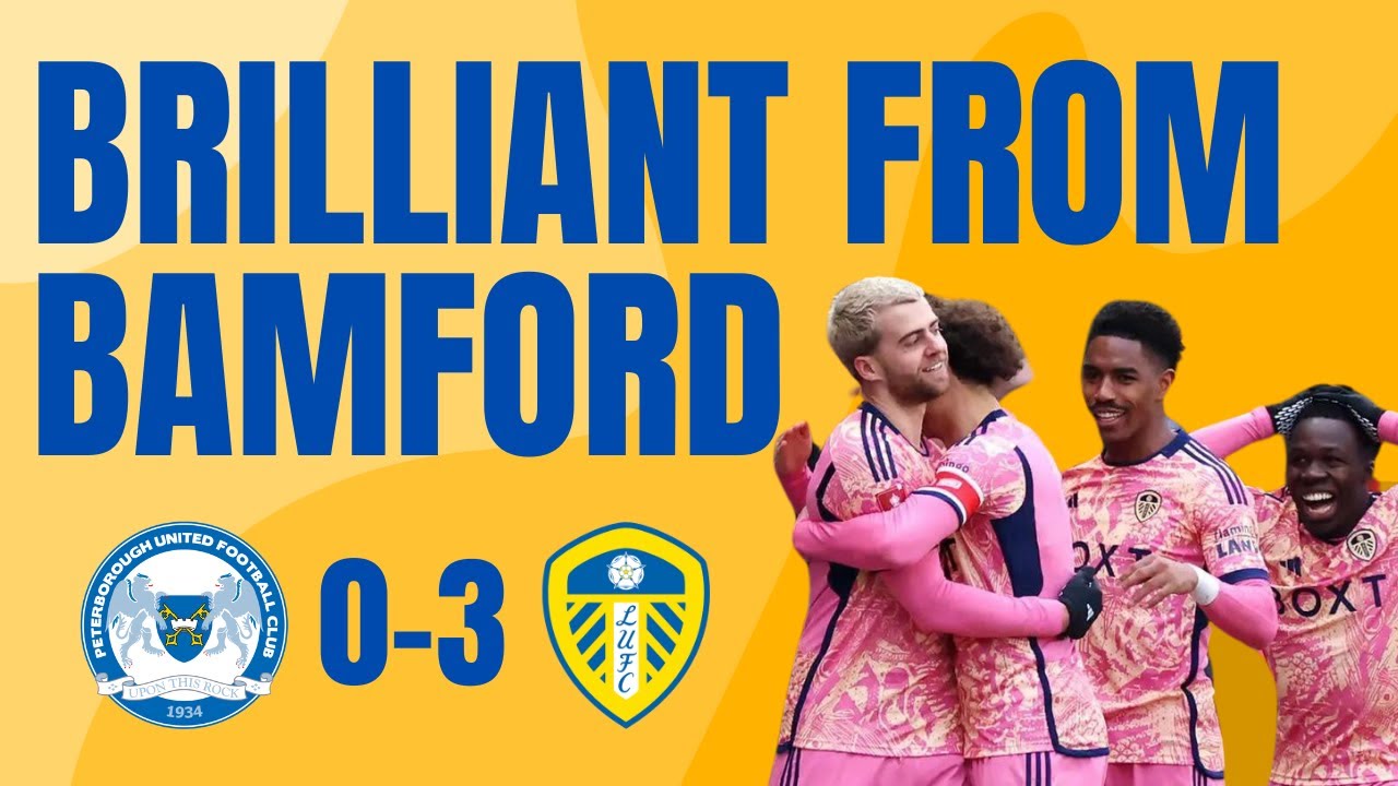 GOAL OF THE SEASON? - Bamford WONDERSTRIKE as Leeds United Beat ...