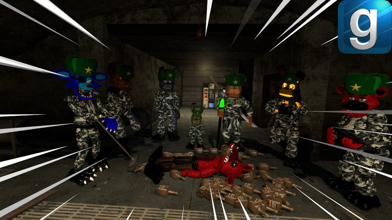 GMOD FNAF | WAR | The Russian Squad Ep1 - YouTube
