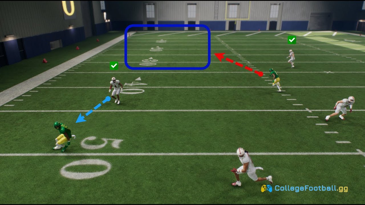 College Football 25 Cover 3 And Cover 4 Drop Money Play - YouTube