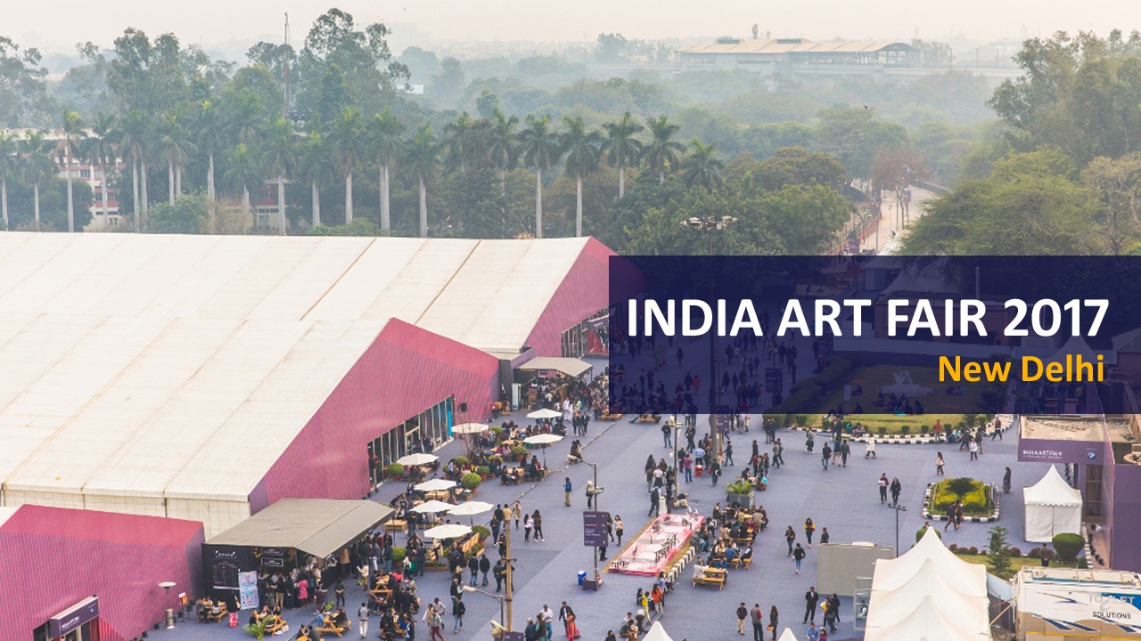 India Art Fair 2017 I Inside-Out of 9th Edition - YouTube