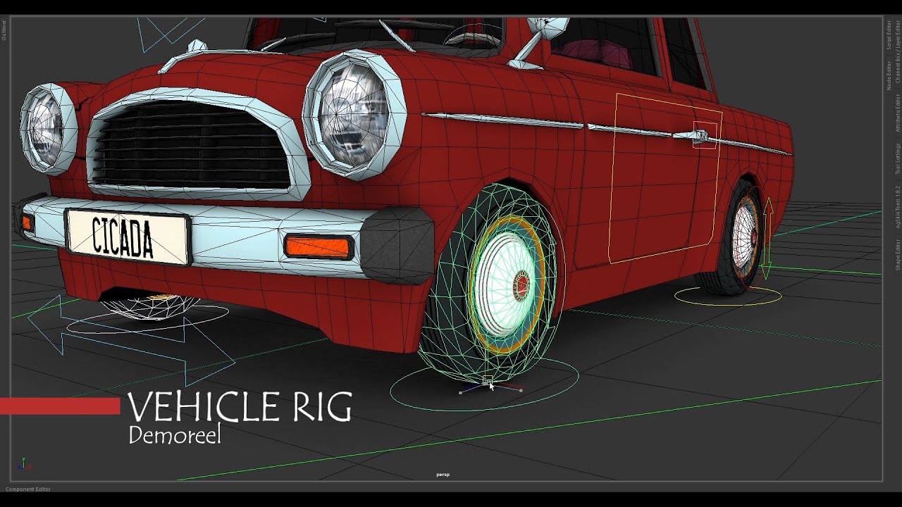 Vehicle Rig Demo reel - YouTube