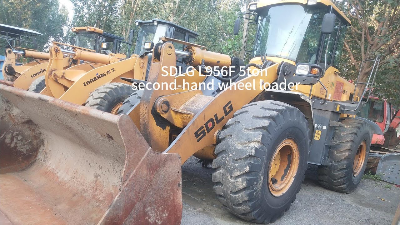 SDLG L956F 5ton wheel loader for sale - YouTube