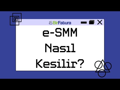 e-SMM (e-Serbest Meslek Makbuzu) Nasıl Kesilir? #BirFatura