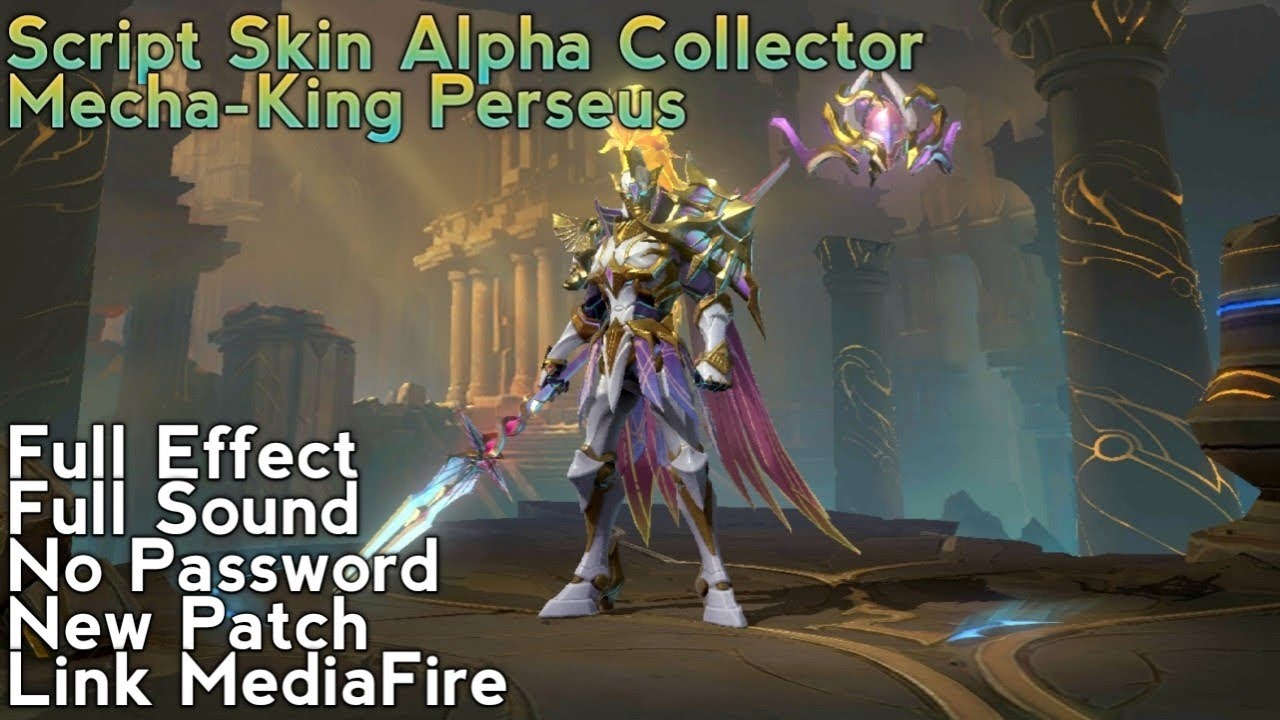 Script Skin Alpha Collector | Full Effect & Sound | No Password | New ...