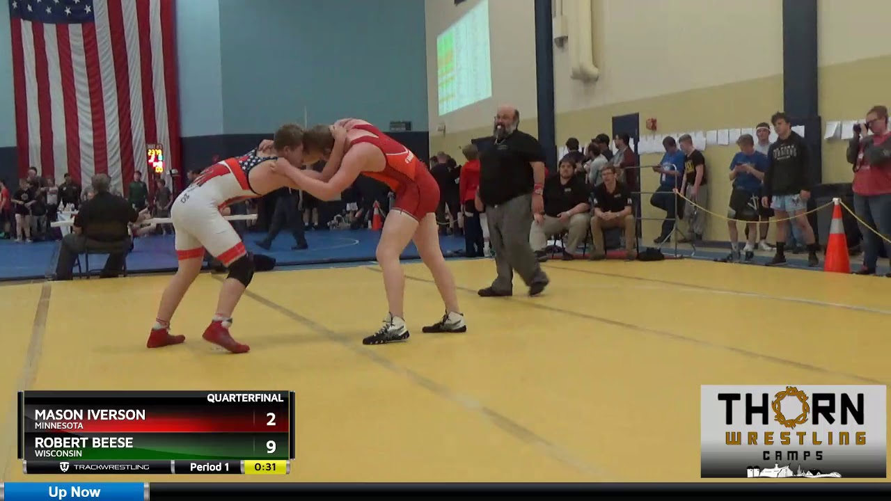16U 195 Robert Beese Wisconsin Vs Mason Iverson Minnesota - YouTube