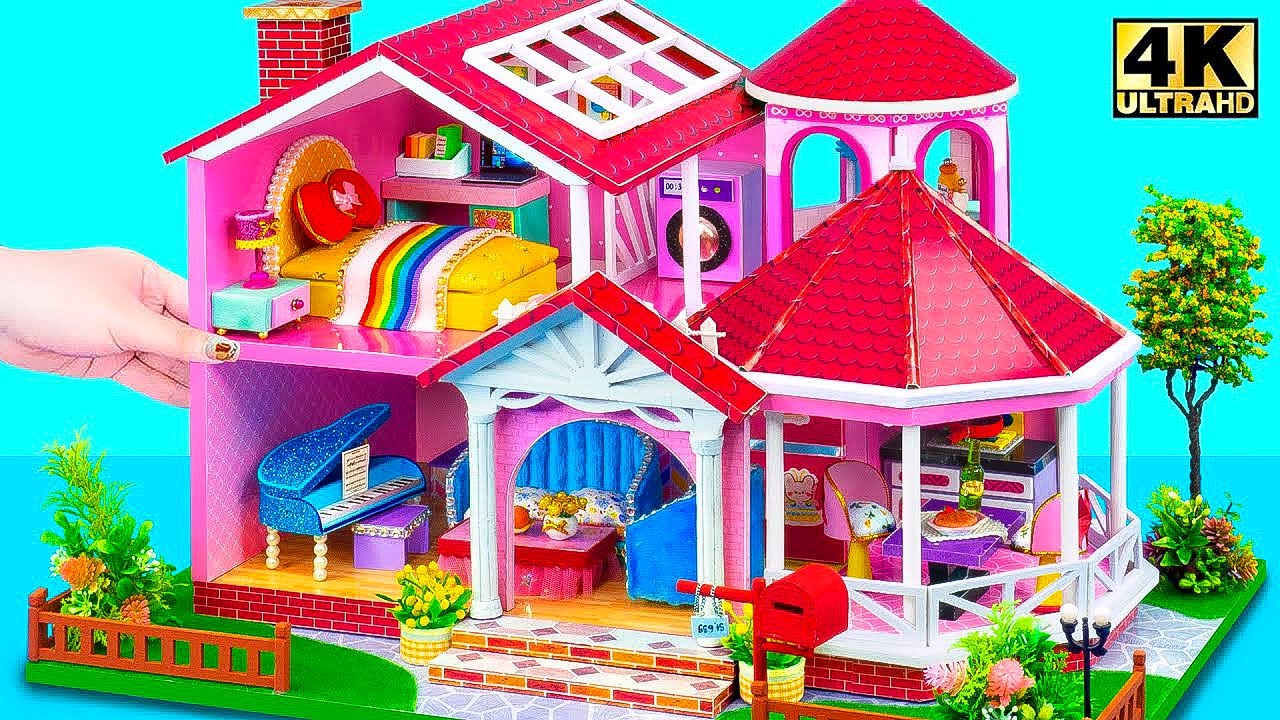 Build Cardboard Palace for the Rich with Bedroom, kitchen, bathroom and ...