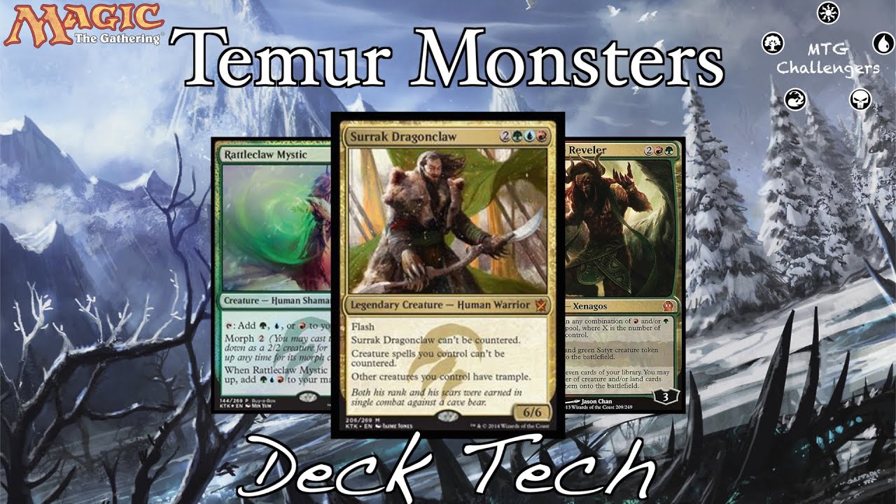 Temur Monsters - Deck Tech (Khans of Tarkir Standard) - YouTube