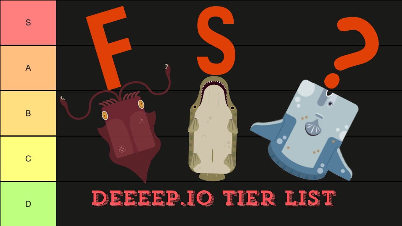 THE BEST Deeeep.io Tier List - YouTube